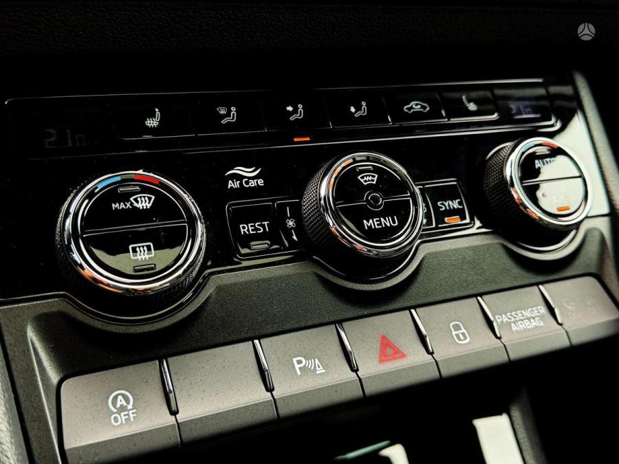 Черный Шкода Kodiaq 2021 в Каунас, объемом двигателя 1.50 л и пробегом 160 тыс. км за 21900 €, фото 19 на AUTOMOTO.COM.LV
