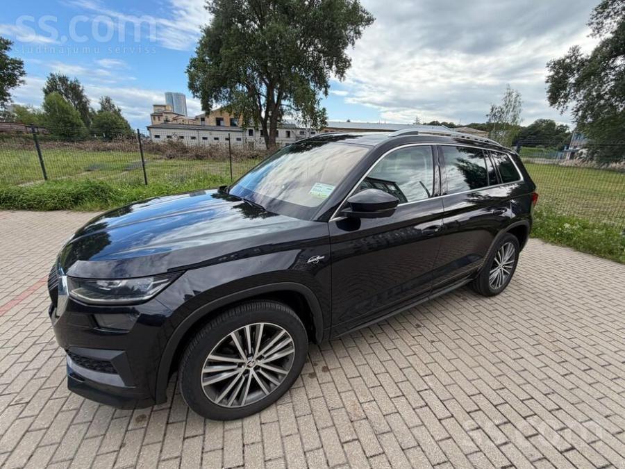 Черный Шкода Kodiaq 2021 в Рига, объемом двигателя 1.50 л и пробегом 112 тыс. км за 28900 €, фото 7 на AUTOMOTO.COM.LV