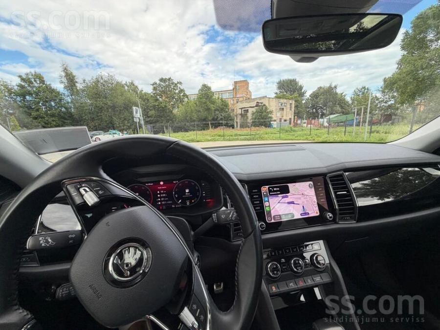 Черный Шкода Kodiaq 2021 в Рига, объемом двигателя 1.50 л и пробегом 112 тыс. км за 28900 €, фото 10 на AUTOMOTO.COM.LV