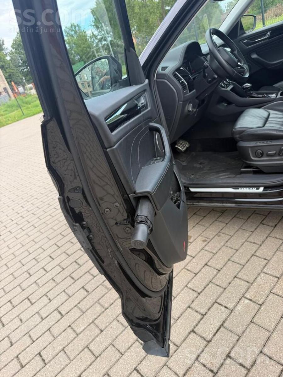 Черный Шкода Kodiaq 2021 в Рига, объемом двигателя 1.50 л и пробегом 112 тыс. км за 28900 €, фото 11 на AUTOMOTO.COM.LV