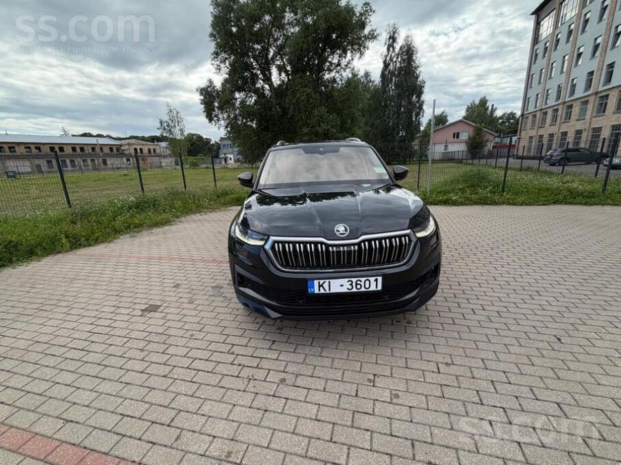 Черный Шкода Kodiaq 2021 в Рига, объемом двигателя 1.50 л и пробегом 112 тыс. км за 28900 €, фото 14 на AUTOMOTO.COM.LV