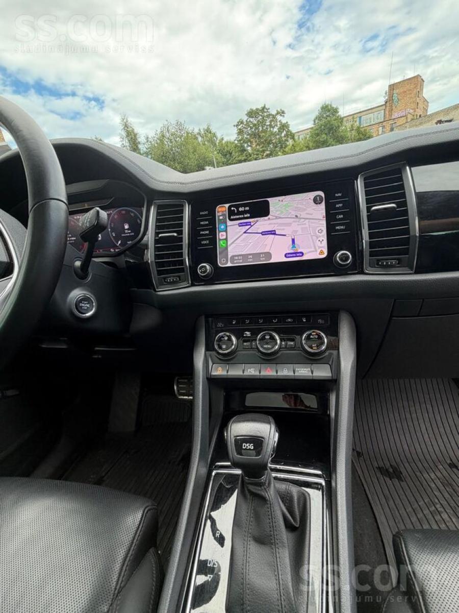 Черный Шкода Kodiaq 2021 в Рига, объемом двигателя 1.50 л и пробегом 112 тыс. км за 28900 €, фото 15 на AUTOMOTO.COM.LV