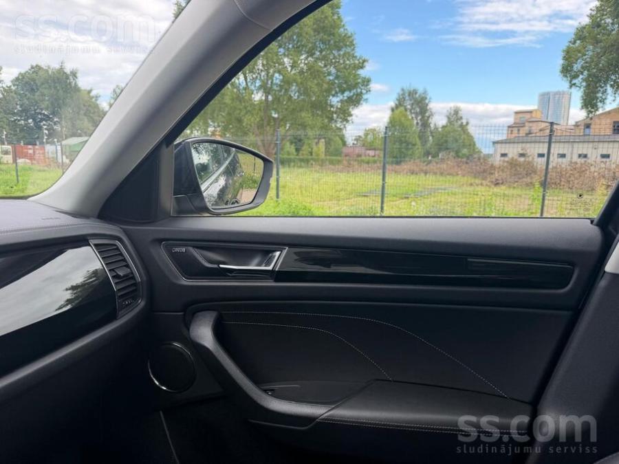 Черный Шкода Kodiaq 2021 в Рига, объемом двигателя 1.50 л и пробегом 112 тыс. км за 28900 €, фото 16 на AUTOMOTO.COM.LV
