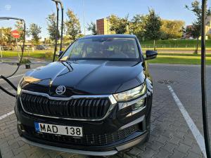 Melns Skoda Kodiaq 2021 Viļņa, ar dzinēja tilpumu 1.98 L un nobraukumu 30 tūkst. km par 33900 €, foto  vietnē AUTOMOTO.COM.LV