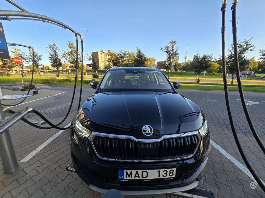 Черный Шкода Kodiaq 2021 в Вильнюс, объемом двигателя 1.98 л и пробегом 30 тыс. км за 33900 €, фото 5 на AUTOMOTO.COM.LV