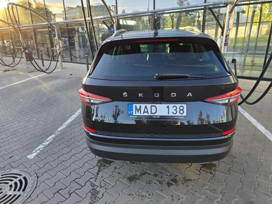 Черный Шкода Kodiaq 2021 в Вильнюс, объемом двигателя 1.98 л и пробегом 30 тыс. км за 33900 €, фото 8 на AUTOMOTO.COM.LV