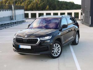 Melns Skoda Kodiaq 2021 Viļņa, ar dzinēja tilpumu 1.97 L un nobraukumu 130 tūkst. km par 24900 €, foto  vietnē AUTOMOTO.COM.LV