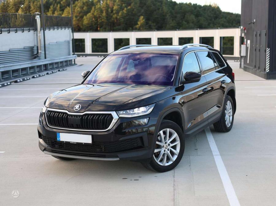 Черный Шкода Kodiaq 2021 в Вильнюс, объемом двигателя 1.97 л и пробегом 130 тыс. км за 24900 €, фото 1 на AUTOMOTO.COM.LV