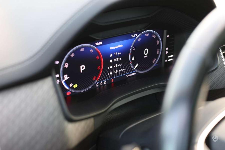 Черный Шкода Kodiaq 2021 в Вильнюс, объемом двигателя 1.97 л и пробегом 130 тыс. км за 24900 €, фото 8 на AUTOMOTO.COM.LV