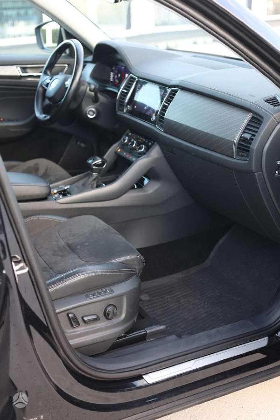 Черный Шкода Kodiaq 2021 в Вильнюс, объемом двигателя 1.97 л и пробегом 130 тыс. км за 24900 €, фото 13 на AUTOMOTO.COM.LV