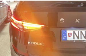 Черный Шкода Kodiaq 2021 в Вильнюс, объемом двигателя 1.97 л и пробегом 130 тыс. км за 24900 €, фото 30 на AUTOMOTO.COM.LV
