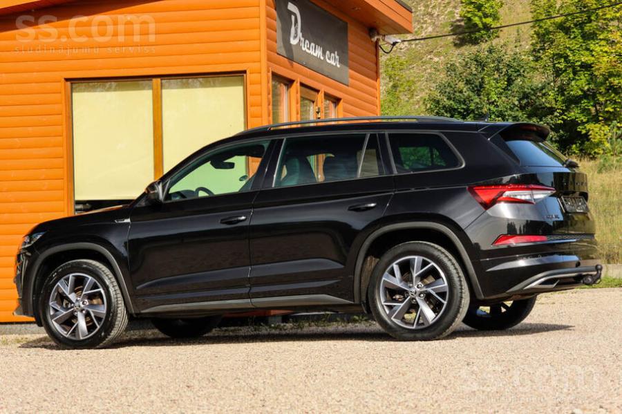 Melns Skoda Kodiaq 2021 Tukums, ar dzinēja tilpumu 1.50 L un nobraukumu 195 tūkst. km par 19790 €, foto 6 vietnē AUTOMOTO.COM.LV