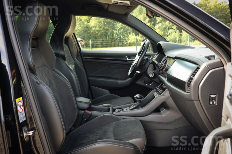 Melns Skoda Kodiaq 2021 Tukums, ar dzinēja tilpumu 1.50 L un nobraukumu 195 tūkst. km par 19790 €, foto 9 vietnē AUTOMOTO.COM.LV