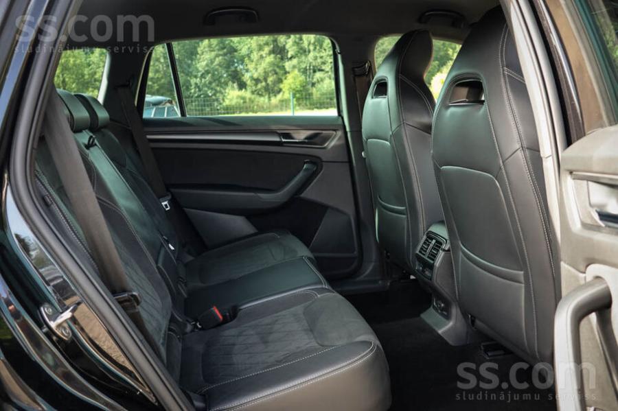 Melns Skoda Kodiaq 2021 Tukums, ar dzinēja tilpumu 1.50 L un nobraukumu 195 tūkst. km par 19790 €, foto 10 vietnē AUTOMOTO.COM.LV