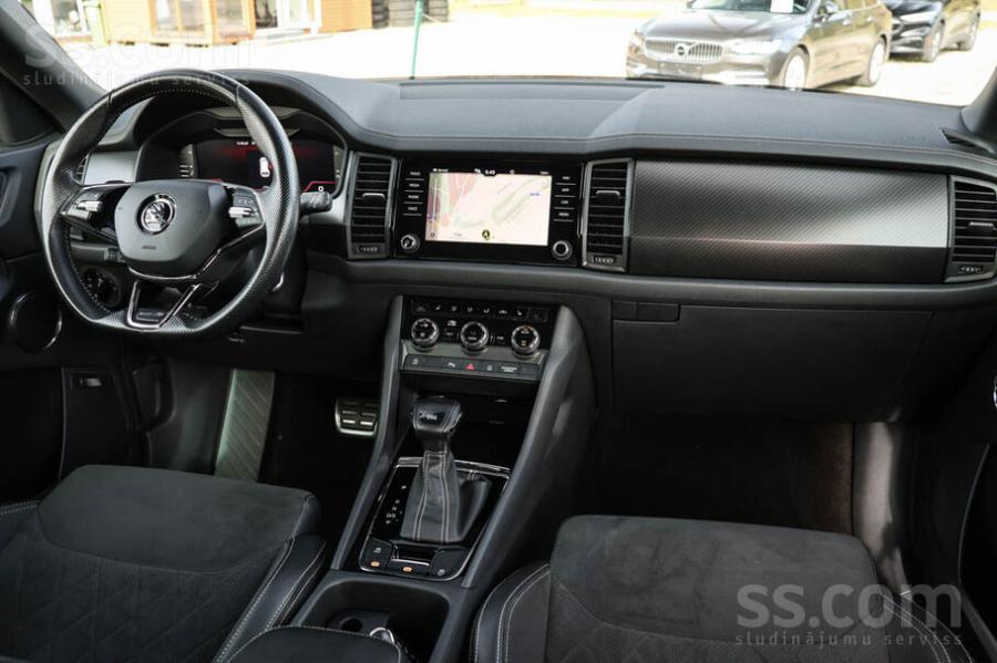 Melns Skoda Kodiaq 2021 Tukums, ar dzinēja tilpumu 1.50 L un nobraukumu 195 tūkst. km par 19790 €, foto 11 vietnē AUTOMOTO.COM.LV