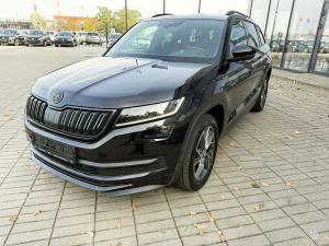 Black Skoda Kodiaq 2021 in Kaunas, with an engine capacity of 1.50 L and mileage of 277 thousand km for 18500 €, photo  on AUTOMOTO.COM.LV