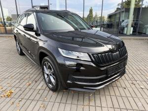 Black Skoda Kodiaq 2021 in Kaunas, with an engine capacity of 1.50 L and mileage of 277 thousand km for 18500 €, photo 3 on AUTOMOTO.COM.LV