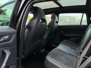 Black Skoda Kodiaq 2021 in Kaunas, with an engine capacity of 1.50 L and mileage of 277 thousand km for 18500 €, photo 20 on AUTOMOTO.COM.LV