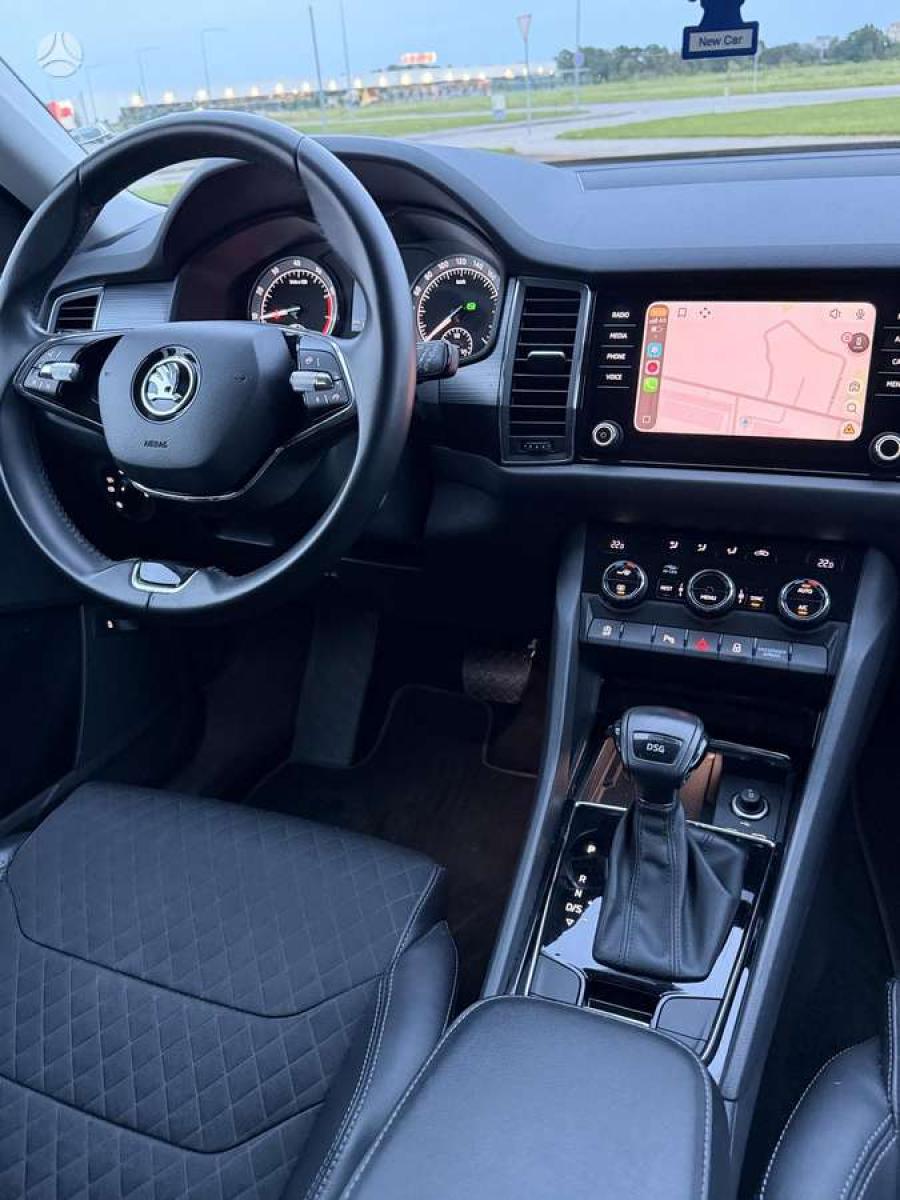 Melns Skoda Kodiaq 2021 Panevēža, ar dzinēja tilpumu 1.50 L un nobraukumu 230 tūkst. km par 15400 €, foto 11 vietnē AUTOMOTO.COM.LV