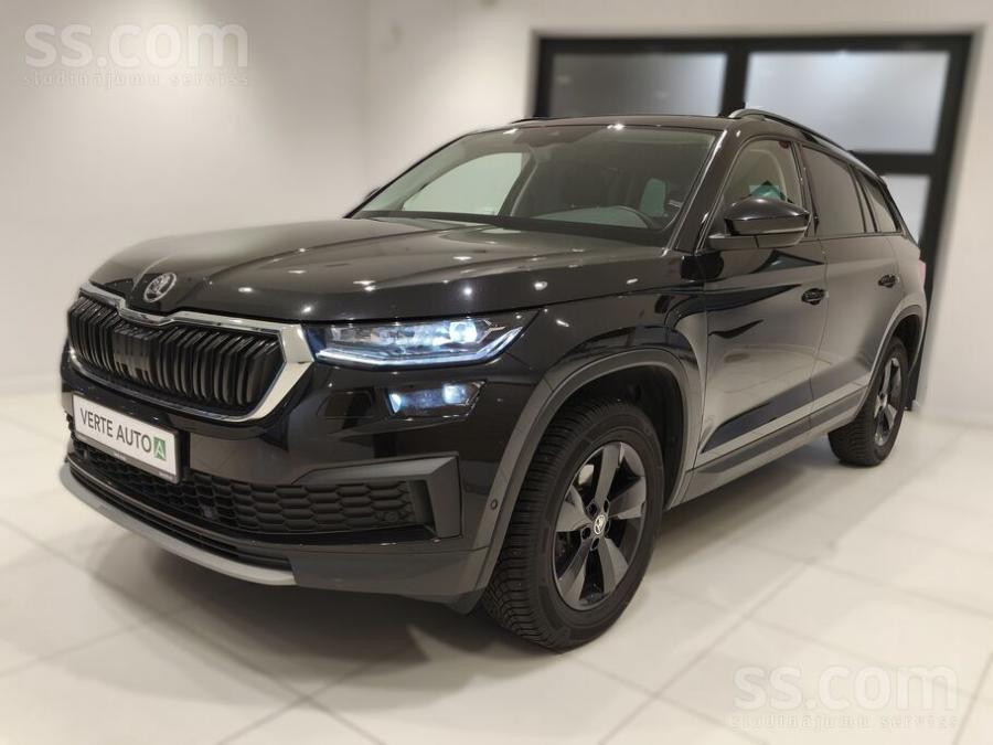 Черный Шкода Kodiaq 2022 в Рига, объемом двигателя 2.00 л и пробегом 224 тыс. км за 24490 €, фото 3 на AUTOMOTO.COM.LV