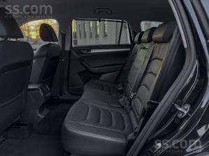 Black Skoda Kodiaq 2022 in Jelgava, with an engine capacity of 2.00 L and mileage of 0 thousand km for 26900 €, photo 11 on AUTOMOTO.COM.LV
