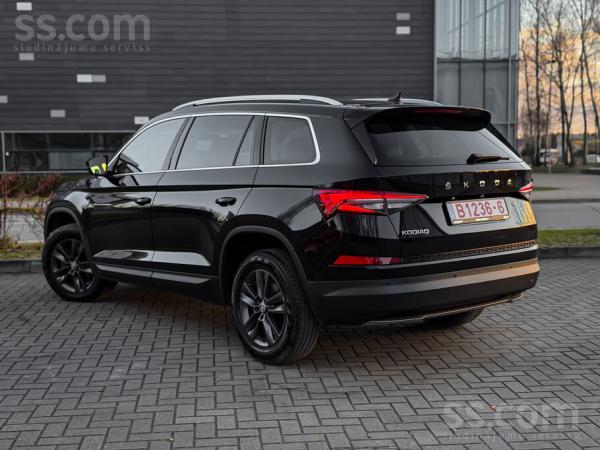 Black Skoda Kodiaq 2022 in Jelgava, with an engine capacity of 2.00 L and mileage of 0 thousand km for 26300 €, photo 5 on AUTOMOTO.COM.LV