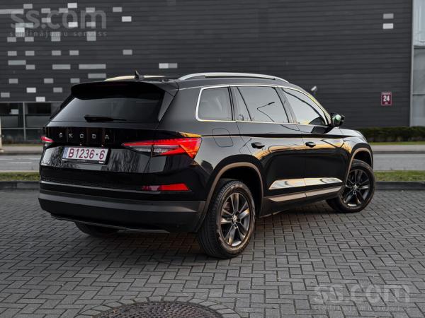 Black Skoda Kodiaq 2022 in Jelgava, with an engine capacity of 2.00 L and mileage of 0 thousand km for 26300 €, photo 6 on AUTOMOTO.COM.LV