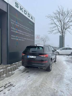 Melns Skoda Kodiaq 2022 Klaipėda, ar dzinēja tilpumu 1.98 L un nobraukumu 166 tūkst. km par 32800 €, foto 8 vietnē AUTOMOTO.COM.LV
