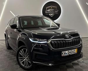 Melns Skoda Kodiaq 2022 Marijampole, ar dzinēja tilpumu 1.97 L un nobraukumu 139 tūkst. km par 31650 €, foto  vietnē AUTOMOTO.COM.LV