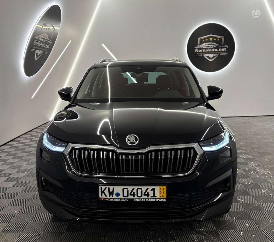 Черный Шкода Kodiaq 2022 в Мариямполе, объемом двигателя 1.97 л и пробегом 139 тыс. км за 31650 €, фото 31 на AUTOMOTO.COM.LV