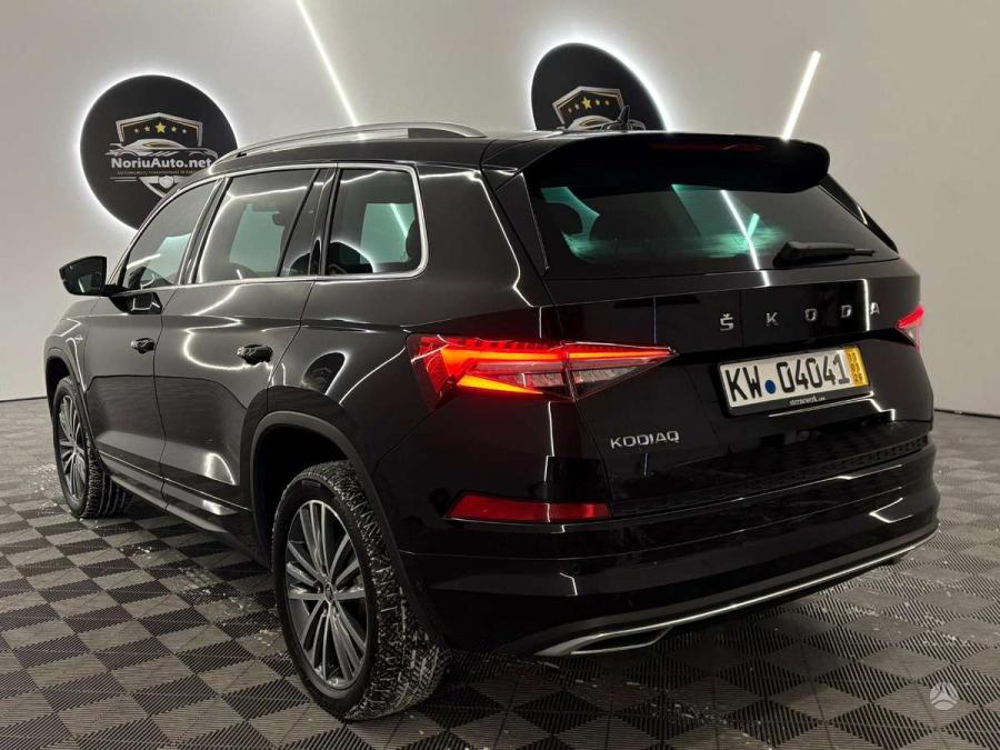 Черный Шкода Kodiaq 2022 в Мариямполе, объемом двигателя 1.97 л и пробегом 139 тыс. км за 31650 €, фото 34 на AUTOMOTO.COM.LV