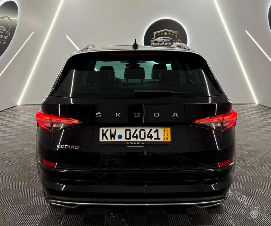 Черный Шкода Kodiaq 2022 в Мариямполе, объемом двигателя 1.97 л и пробегом 139 тыс. км за 31650 €, фото 37 на AUTOMOTO.COM.LV