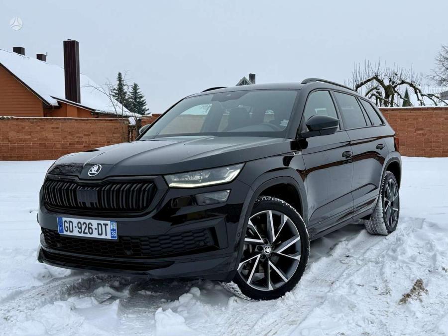Черный Шкода Kodiaq 2022 в Таураге, объемом двигателя 1.97 л и пробегом 252 тыс. км за 23900 €, фото 1 на AUTOMOTO.COM.LV