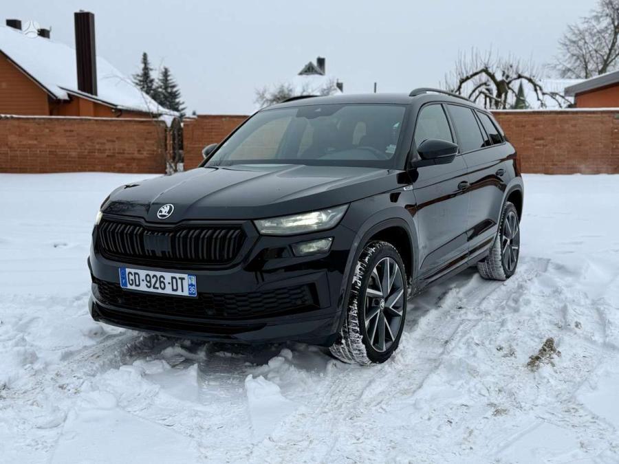 Черный Шкода Kodiaq 2022 в Таураге, объемом двигателя 1.97 л и пробегом 252 тыс. км за 23900 €, фото 2 на AUTOMOTO.COM.LV