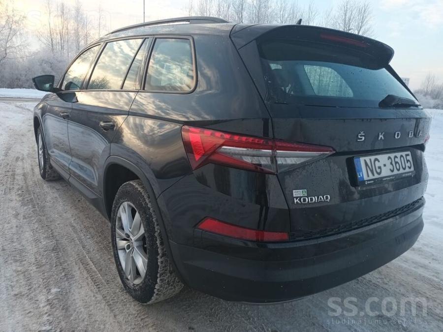 Черный Шкода Kodiaq 2022 в Рига, объемом двигателя 1.50 л и пробегом 70 тыс. км за 24000 €, фото 3 на AUTOMOTO.COM.LV
