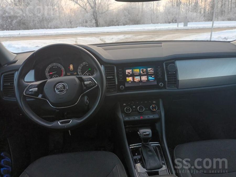 Черный Шкода Kodiaq 2022 в Рига, объемом двигателя 1.50 л и пробегом 70 тыс. км за 24000 €, фото 7 на AUTOMOTO.COM.LV