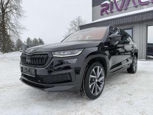 Black Skoda Kodiaq 2022 in Siauliai, with an engine capacity of 1.50 L and mileage of 154 thousand km for 27818 €, photo 6 on AUTOMOTO.COM.LV