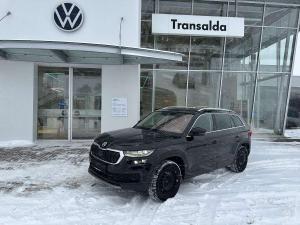 Black Skoda Kodiaq 2022 in Siauliai, with an engine capacity of 1.97 L and mileage of 197 thousand km for 24600 €, photo  on AUTOMOTO.COM.LV