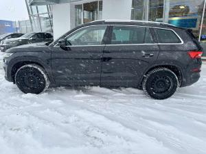Black Skoda Kodiaq 2022 in Siauliai, with an engine capacity of 1.97 L and mileage of 197 thousand km for 24600 €, photo 12 on AUTOMOTO.COM.LV