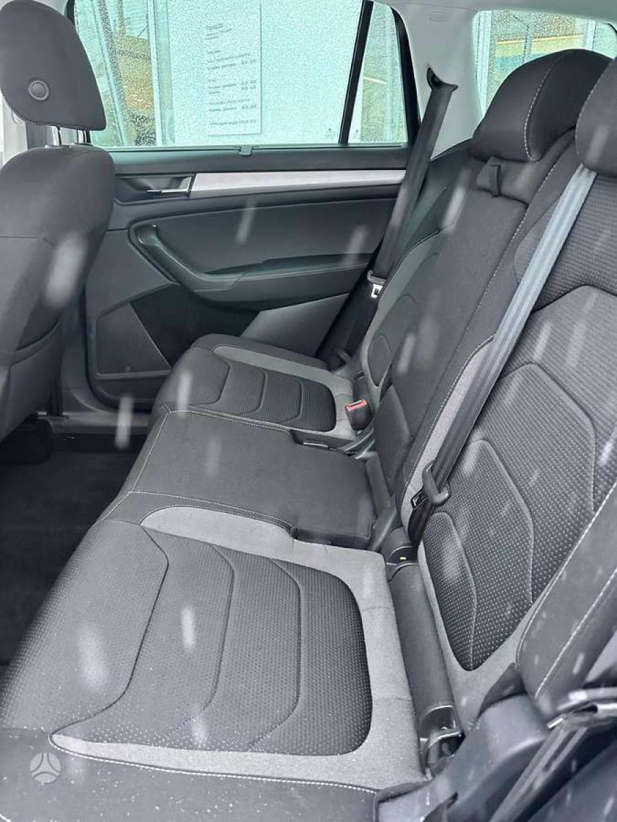 Black Skoda Kodiaq 2022 in Siauliai, with an engine capacity of 1.97 L and mileage of 197 thousand km for 24600 €, photo 14 on AUTOMOTO.COM.LV