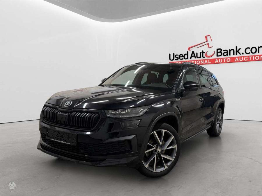 Черный Шкода Kodiaq 2022 в Мариямполе, объемом двигателя 1.50 л и пробегом 190 тыс. км за 27225 €, фото 1 на AUTOMOTO.COM.LV