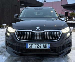 Black Skoda Kodiaq 2022 in Kaunas, with an engine capacity of 1.97 L and mileage of 270 thousand km for 23999 €, photo 3 on AUTOMOTO.COM.LV