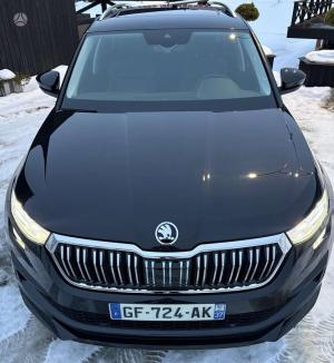 Black Skoda Kodiaq 2022 in Kaunas, with an engine capacity of 1.97 L and mileage of 270 thousand km for 23999 €, photo 4 on AUTOMOTO.COM.LV