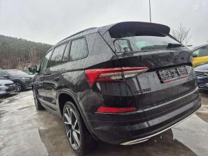 Black Skoda Kodiaq 2022 in Vilnius, with an engine capacity of 1.97 L and mileage of 212 thousand km for 27300 €, photo 3 on AUTOMOTO.COM.LV