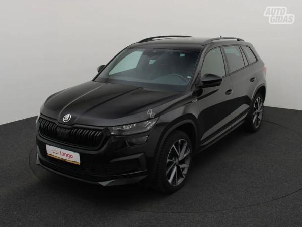 Черный Шкода Kodiaq 2022 в Вильнюс, объемом двигателя 1.50 л и пробегом 163 тыс. км за 27499 €, фото 1 на AUTOMOTO.COM.LV