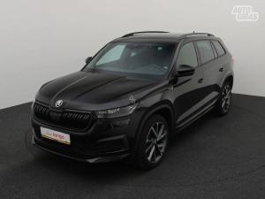 Black Skoda Kodiaq 2022 in Vilnius, with an engine capacity of 1.50 L and mileage of 163 thousand km for 27499 €, photo  on AUTOMOTO.COM.LV