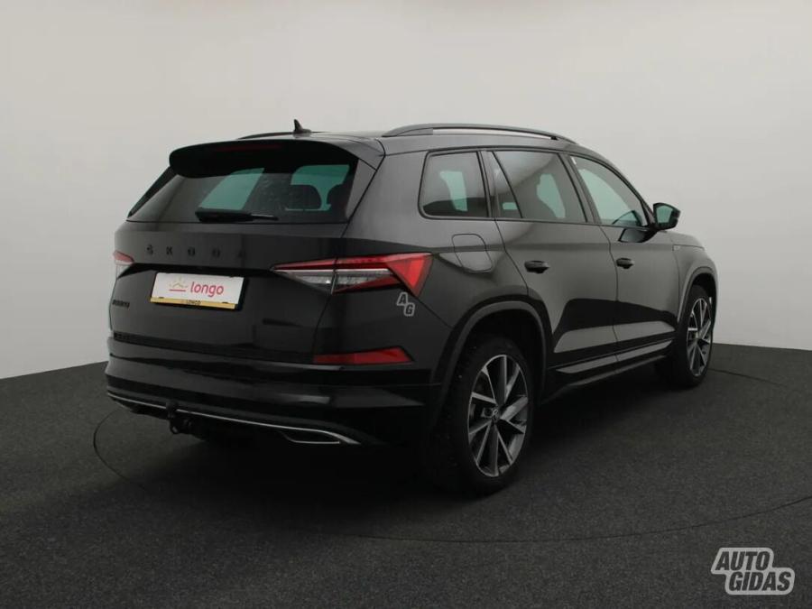 Черный Шкода Kodiaq 2022 в Вильнюс, объемом двигателя 1.50 л и пробегом 163 тыс. км за 27499 €, фото 8 на AUTOMOTO.COM.LV