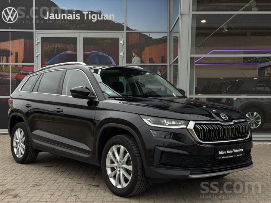 Черный Шкода Kodiaq 2022 в Валмиера, объемом двигателя 2.00 л и пробегом 184 тыс. км за 24900 €, фото 1 на AUTOMOTO.COM.LV