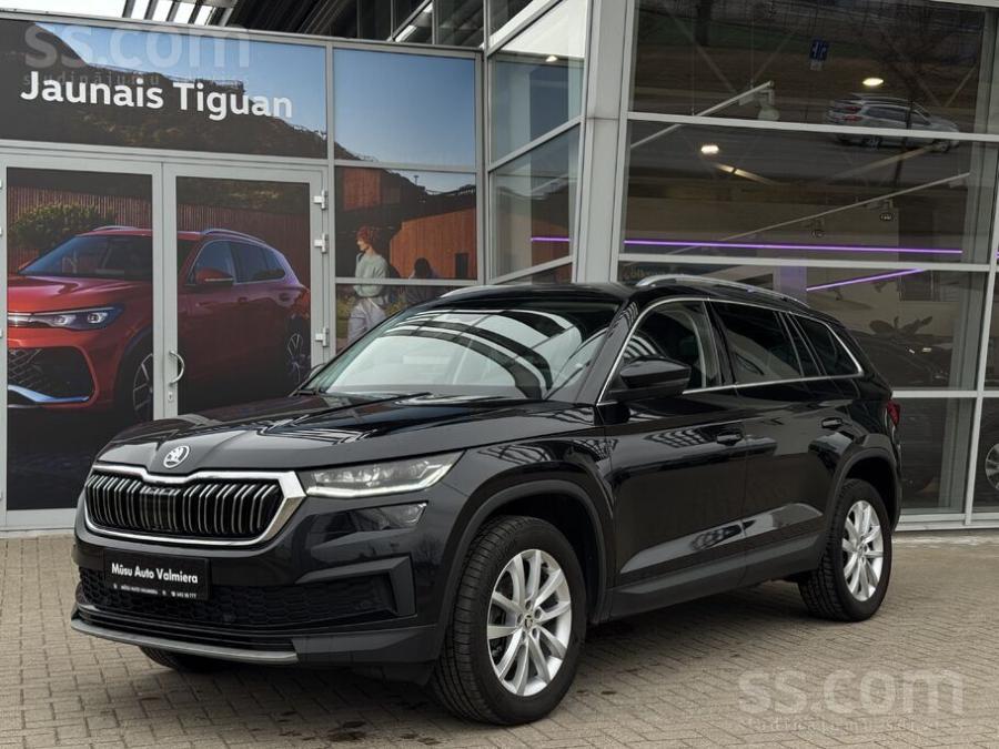 Черный Шкода Kodiaq 2022 в Валмиера, объемом двигателя 2.00 л и пробегом 184 тыс. км за 24900 €, фото 3 на AUTOMOTO.COM.LV