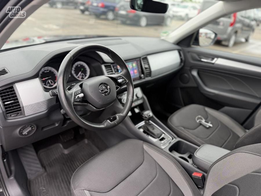 Черный Шкода Kodiaq 2022 в Вильнюс, объемом двигателя 2.00 л и пробегом 194 тыс. км за 22999 €, фото 18 на AUTOMOTO.COM.LV